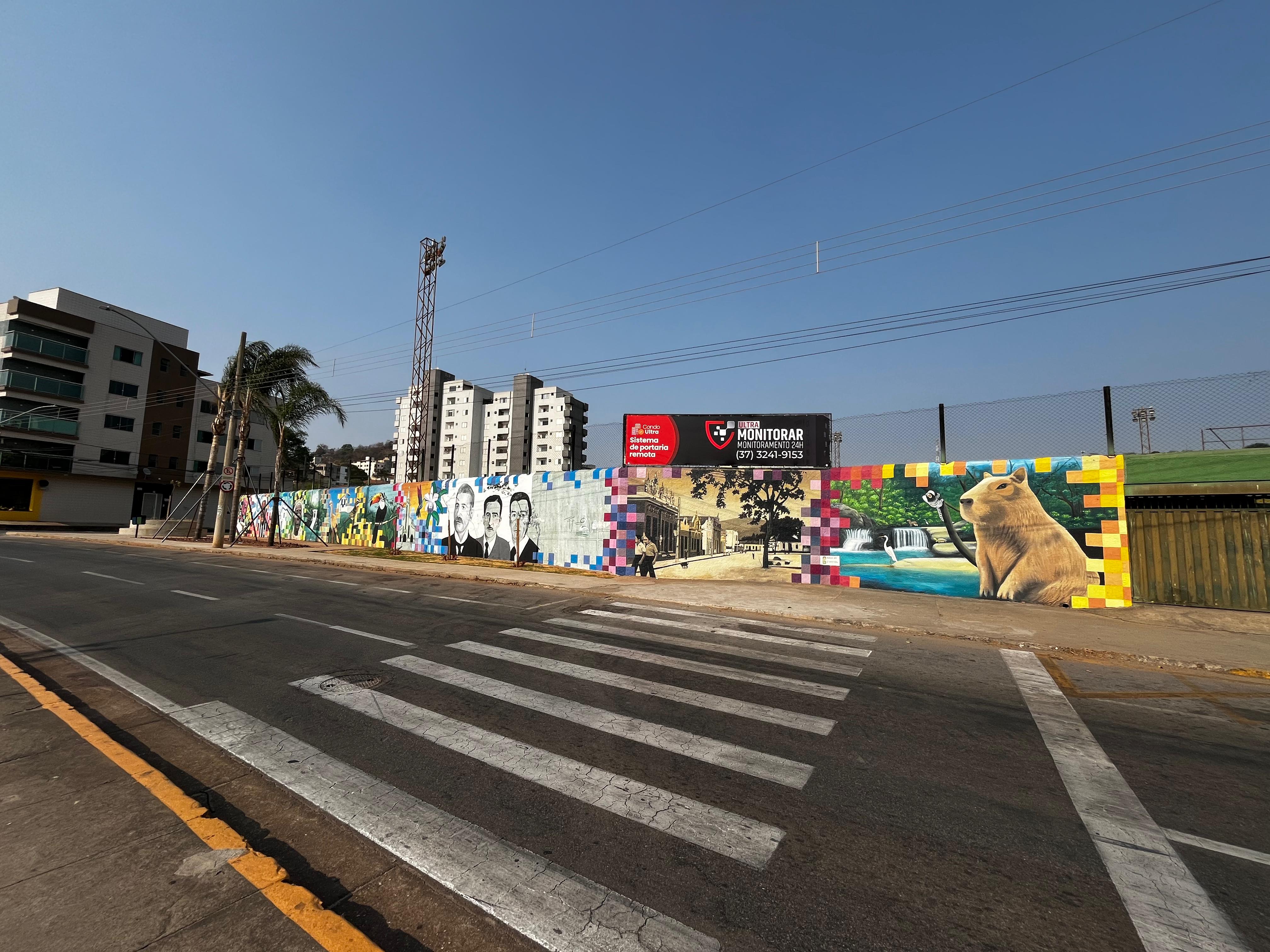 ‘Praça Nolan Nogueira de Araújo’ ganha mural do artista Du Alves e será ...