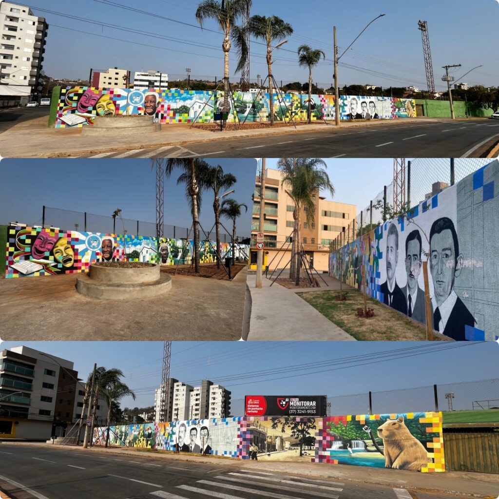 ‘Praça Nolan Nogueira de Araújo’ ganha mural do artista Du Alves e será ...